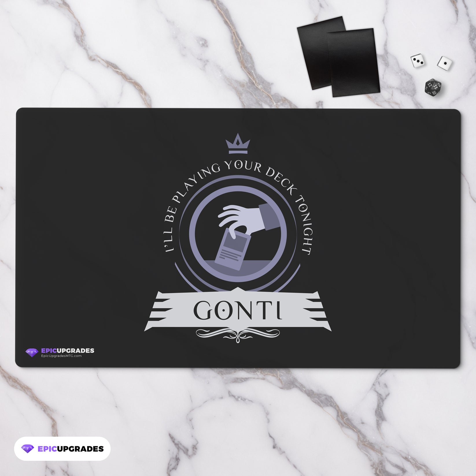 Playmat - Commander Gonti Magic the Gathering – epicupgrades