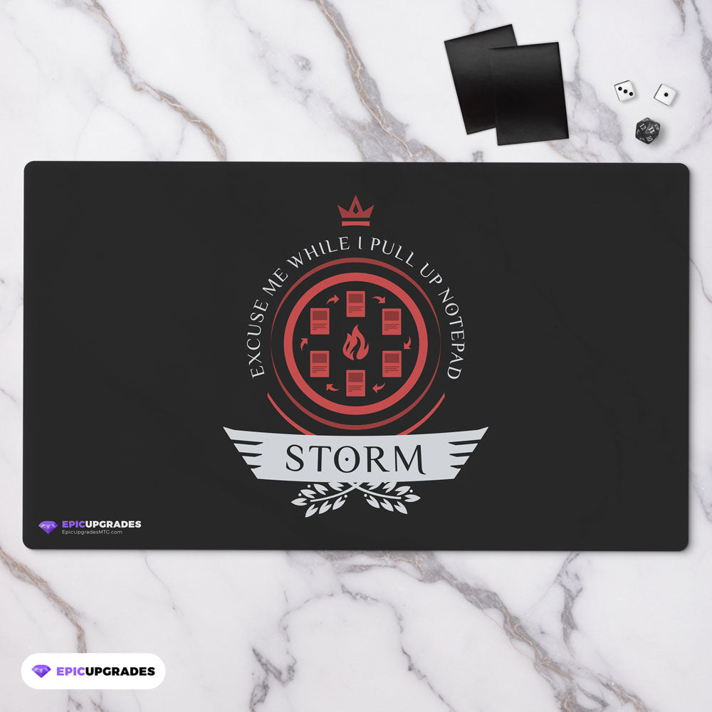 Playmat - Storm Life V1 Magic the Gathering – epicupgrades