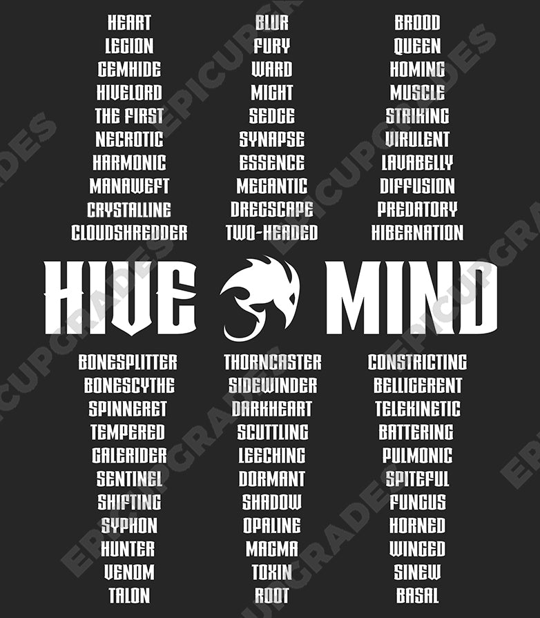 Playmat - Hive Mind Slivers Magic the Gathering – epicupgrades